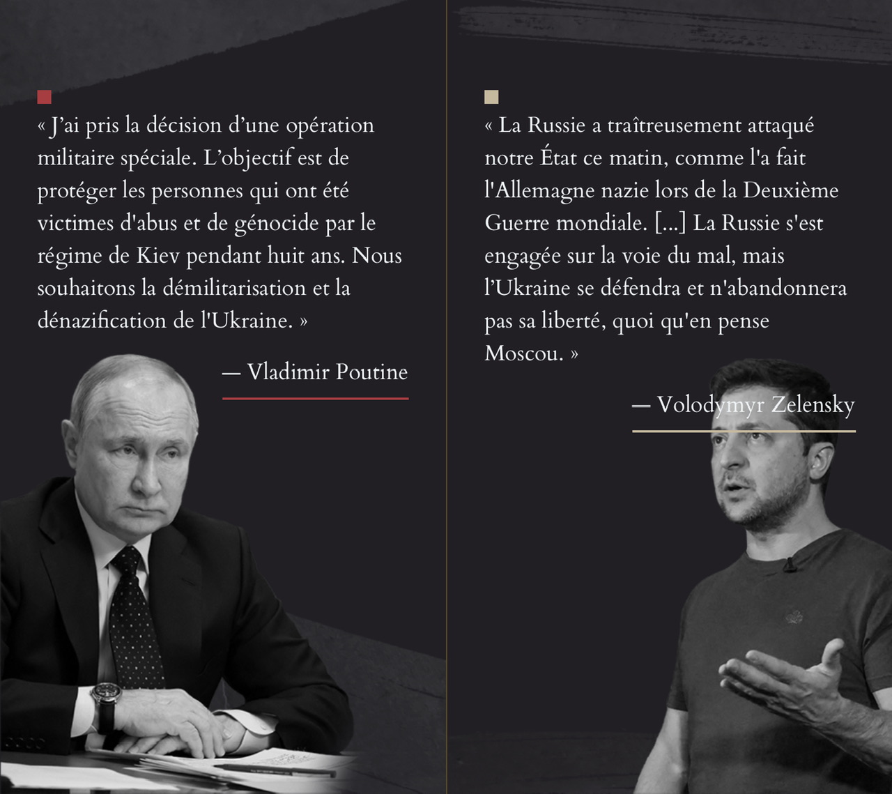 La guerre de Poutine contre l’Ukraine, une année de violences inouïes ...